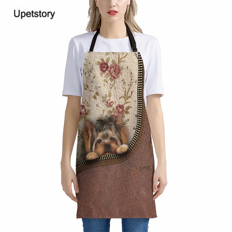 Aprons Cute Cartoon Dog Apron Home & Living etna.com.pe
