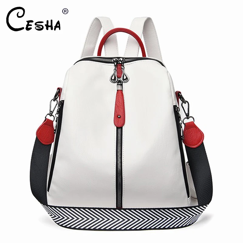 Luxury-Designer-Soft-Leather-Women-Backpack-High-Qualtiy-Durable ...