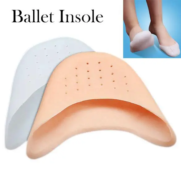Silicone Gel Soft Ballet Pointe Dance Protector Shoes Foot Care Toe ...