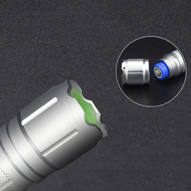 Blue Laser Torch adjustable focus 450nm High Power Green Burning ...