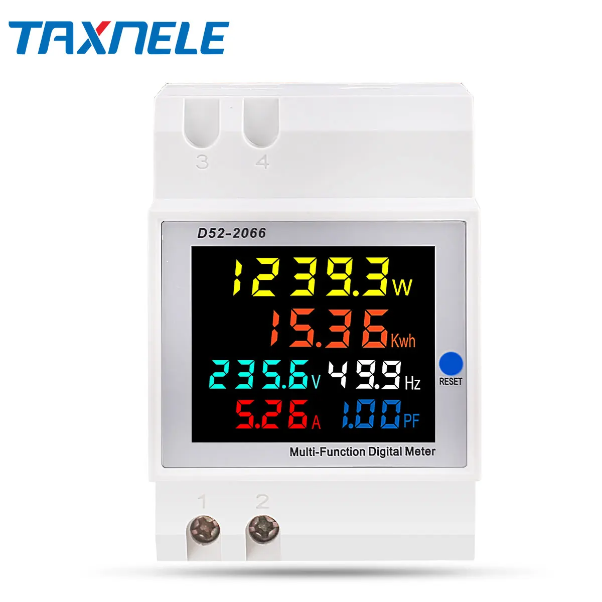 Ac Voltage Current Frequency Meter | Current Voltage Measurement - Ac ...