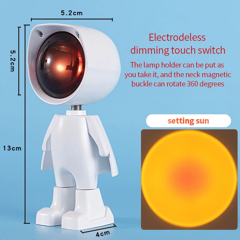 Robot LED Projector Sunset Atmosphere Lamp - Lighting4Home