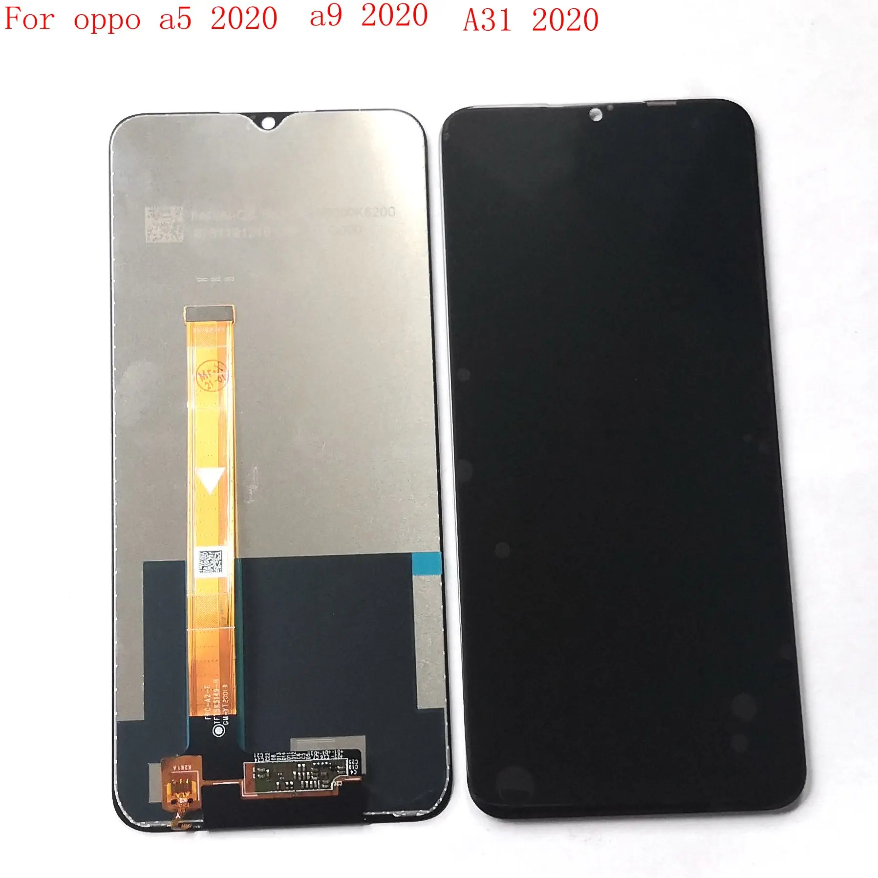 OPPO A5 2020 a9 2020 a31 2020 LCD 디스플레이 디지타이저 터치 스크린 프레임, 전체 교체 lcd|휴대폰 ...