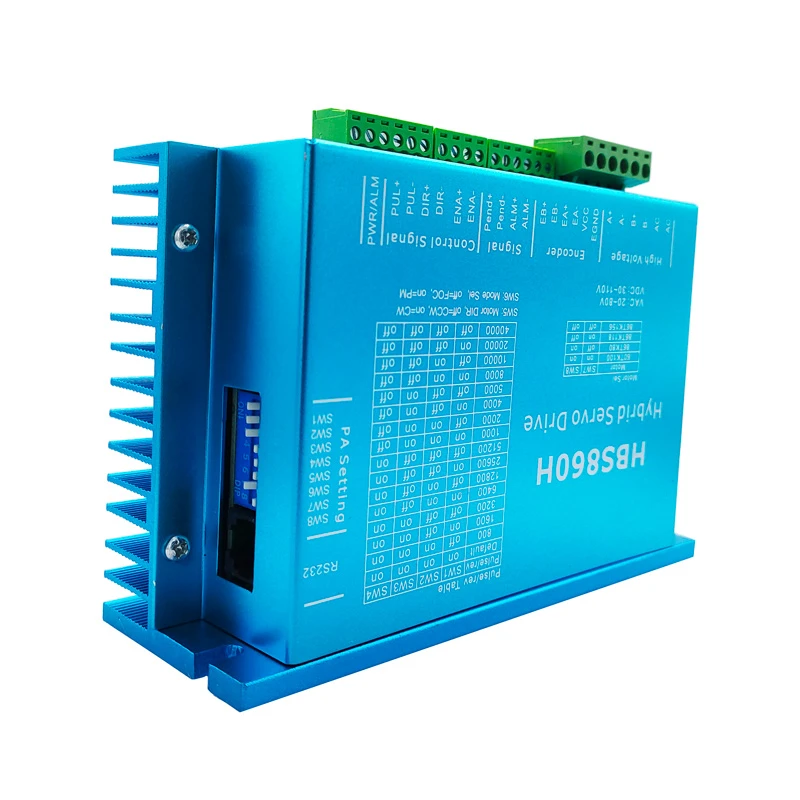 Hbs86h Closed Loop Servo Motor Driver Hbs860h Hybrid Step Servo Drive ...