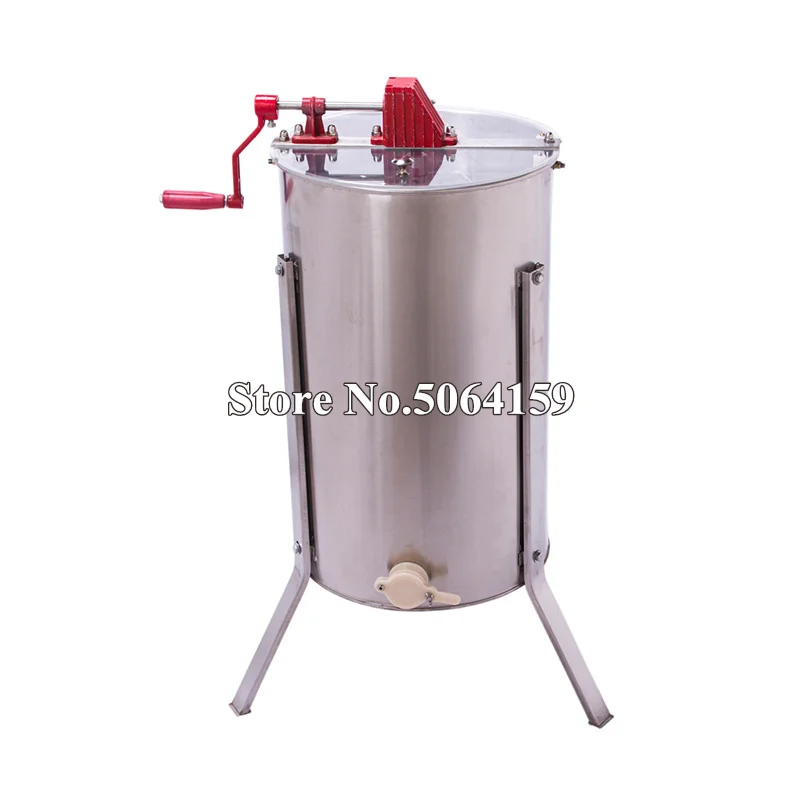 Manual-Honey-Extractor-2-Frames-Stainless-Steel-Honeycomb-Bee-Honey ...