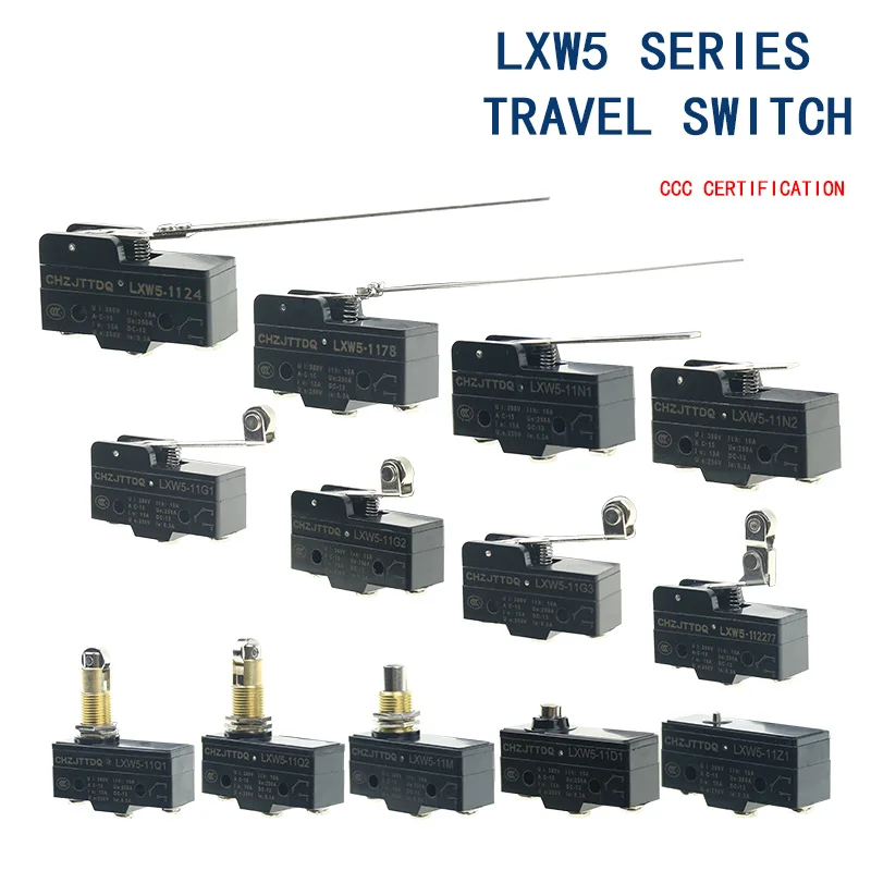 CHZJTTDQ Copper point stroke switch limit switch micro switch LXW5 11G1 G2 G3 2277 Q1 Q2 M Z1 D1 ...