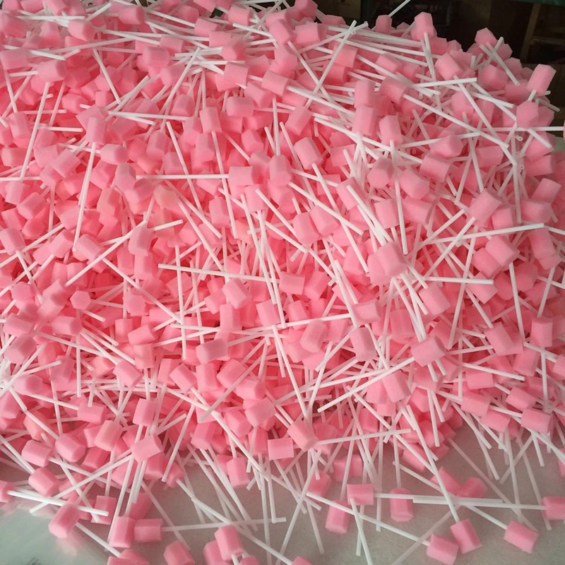 100pcs-Disposable-Oral-Care-Sponge-Swab-Tooth-Cleaning-Mouth-Swabs-With ...