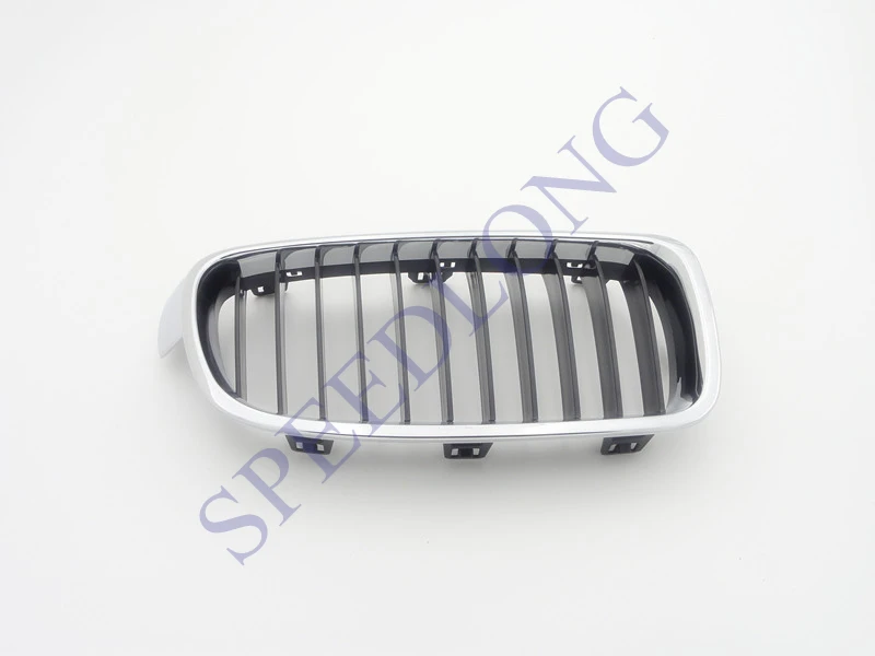 1PC 상단 크롬 그릴 신장 그릴 삽입 RH 51137255412 BMW 3 시리즈 F30/F35 2012 2014|grille ...