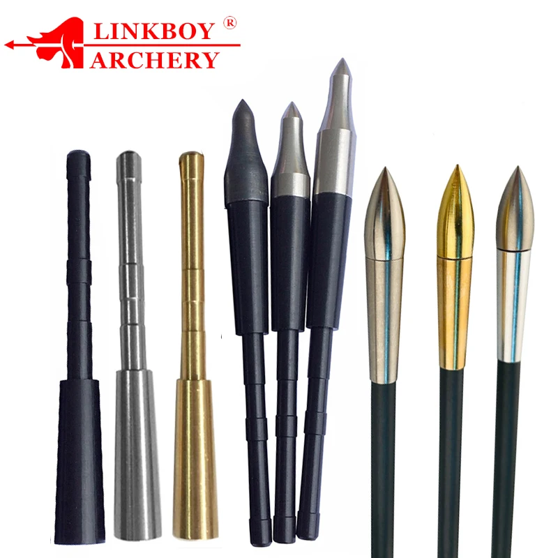 12PCS-Arrow-Insert-Adapter-Connect-Broadheads-Arrow-Points-for-ID4-2mm ...