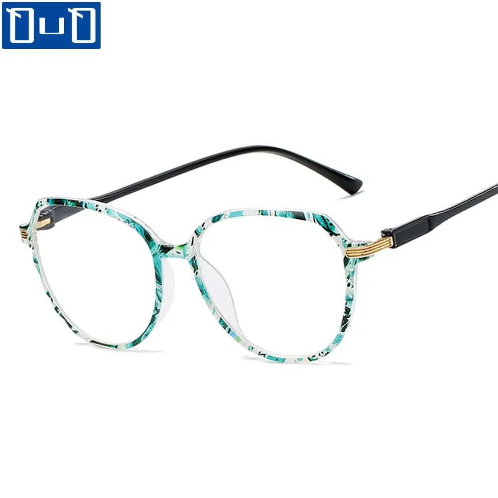 Fashion-Round-Printed-Big-Size-Eyeglasses-Women-Men-Reading-Glasses ...