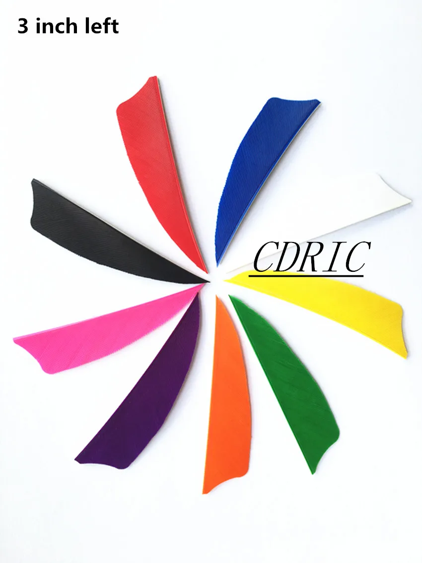 Archery Turkey Arrow Fletching Feathers | Real Feather Arrow 3 Inch ...