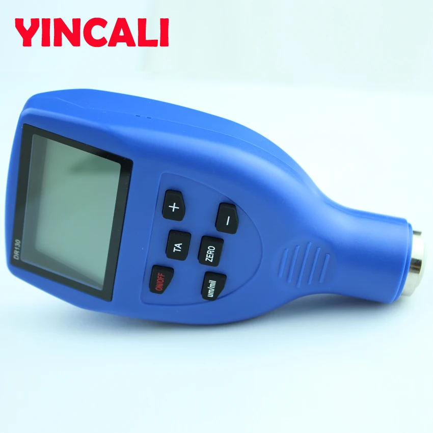 Dual-Use Digital Car Paint Spray Coating Thickness Gauge Tester DR130 ...