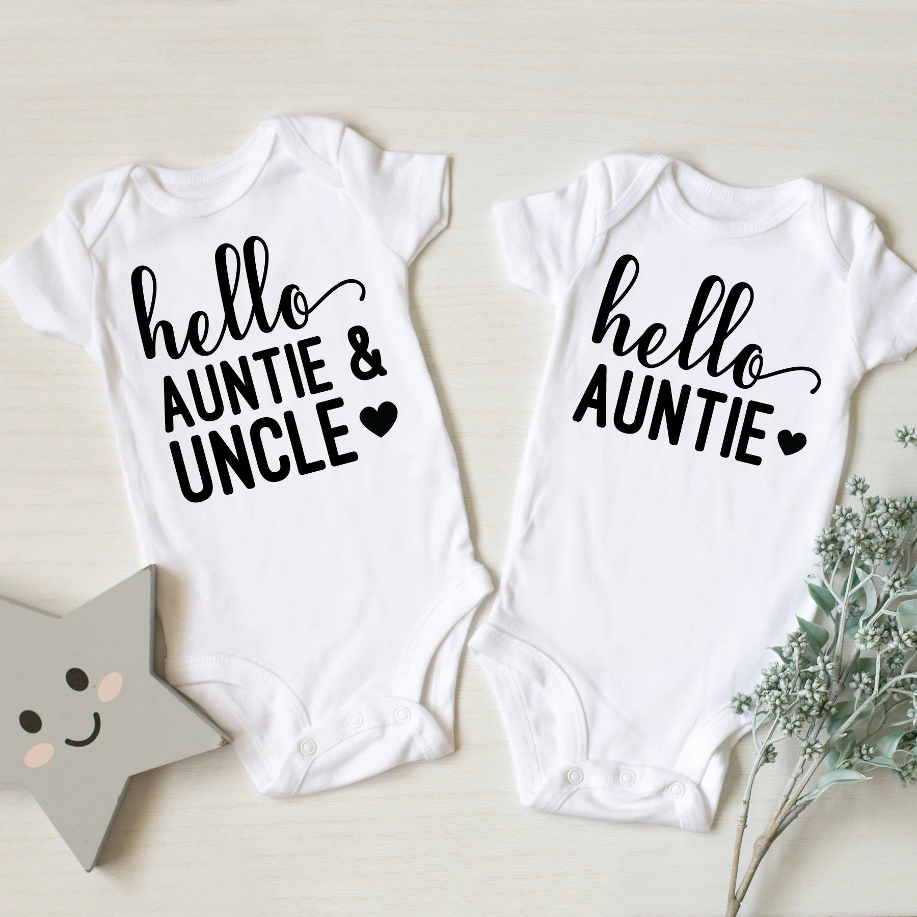Aunt And Uncle Onesies