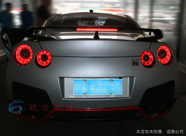Car Styling for Nissan GT-R LED Tail Light 2009-2017 GTR Tail Lamp LED ...