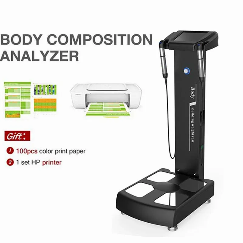 Human Body Composition Analyzer With A4 Printer Bioimpedance Analyzer ...