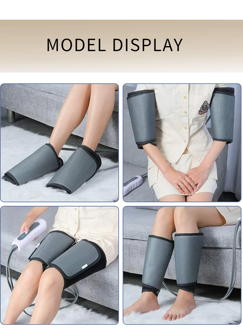 Shop Generic Air Compression Leg Mager Electric Blood Circulator Waist ...