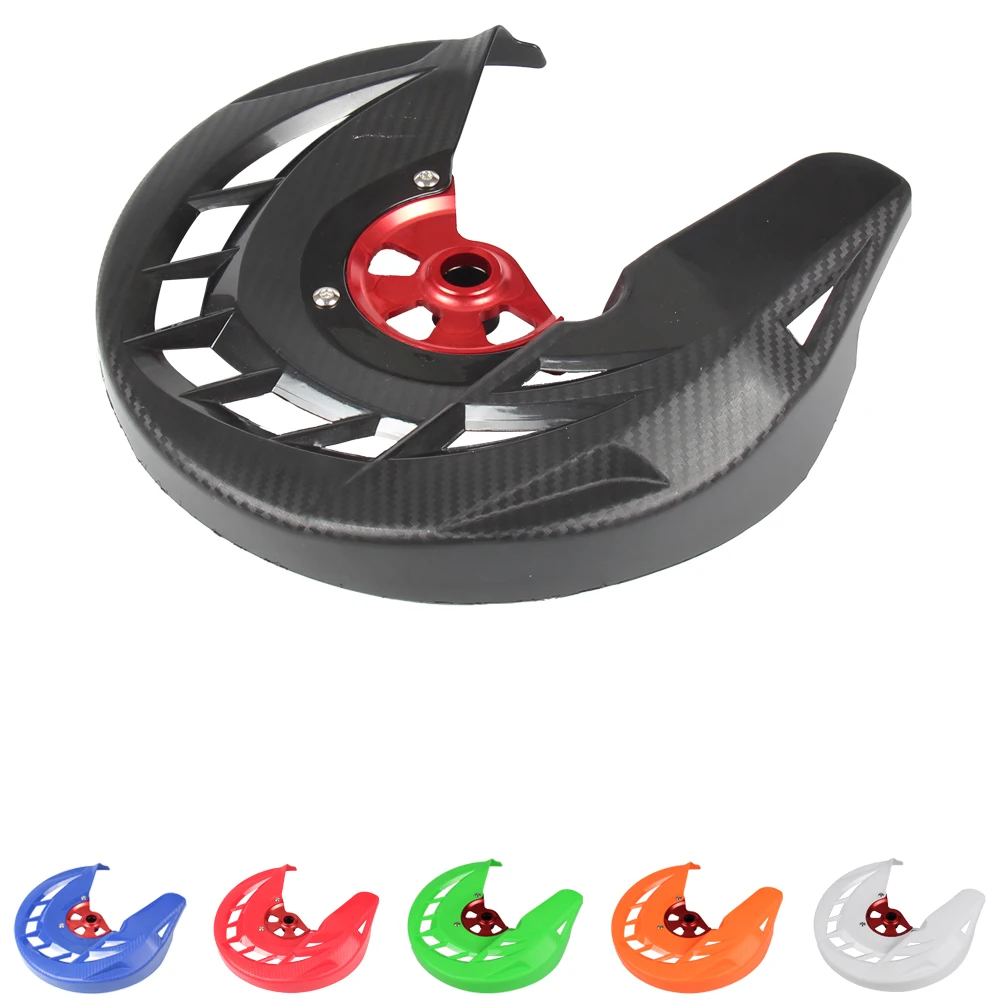 Protector-de-Rotor-de-disco-de-freno-delantero-de-motocicleta-cubierta ...