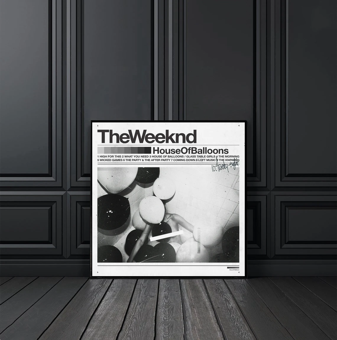 The Weeknd House Of Balloons Artwork