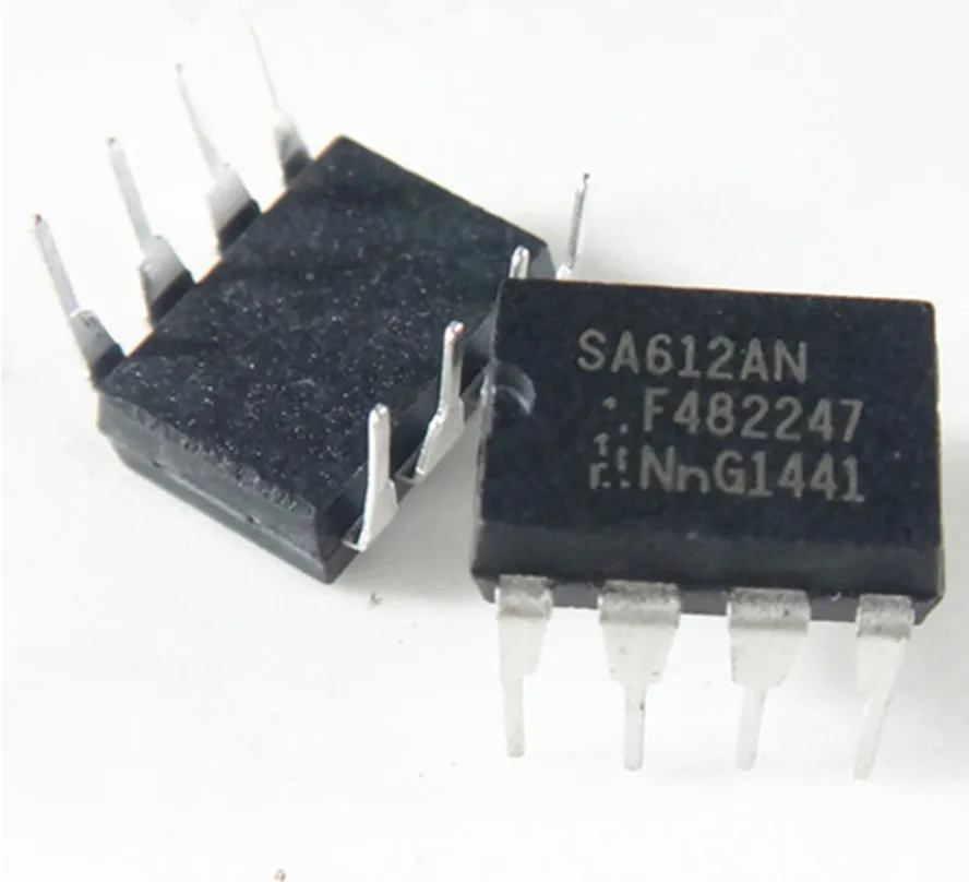 5pcs New Ne612 Sa612an Sa612 Dip8 Double Balanced Mixer And Oscillator