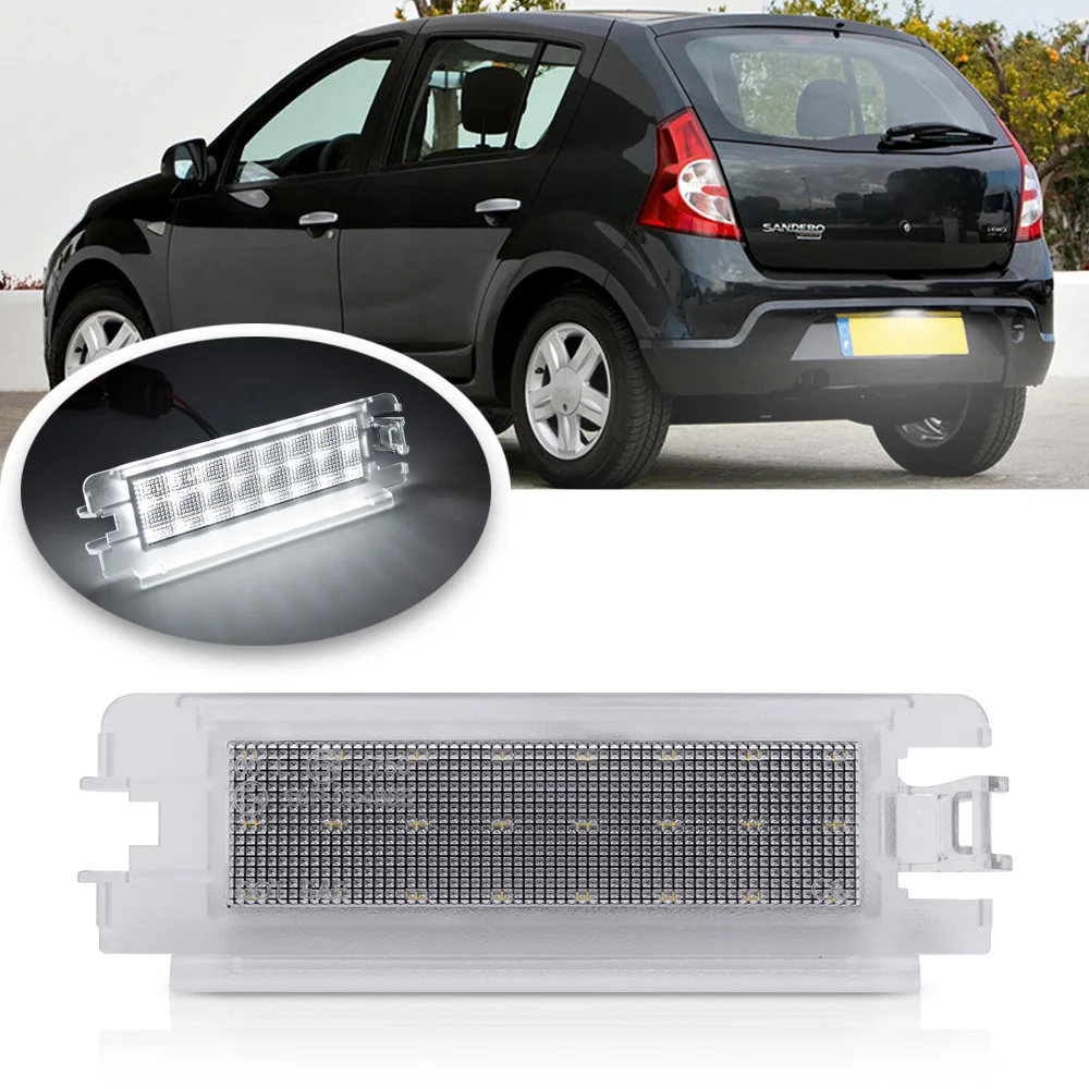 1Pc-LED-License-Number-Plate-Light-For-Dacia-Logan-I-04-12-Sandero-I-08 ...