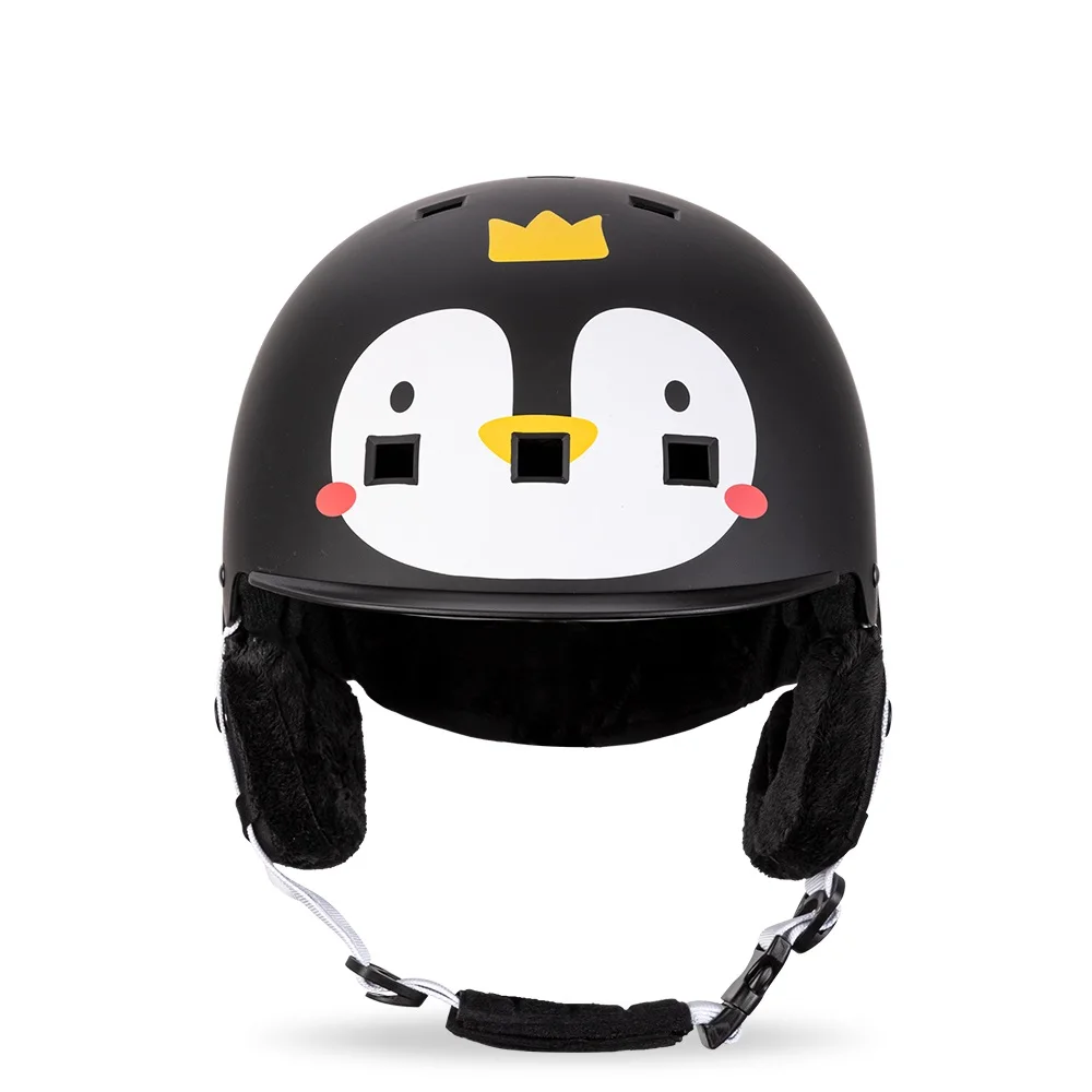 COPOZZ Kinder Skihelm „FunSlope“ – Cartoon Design, Integralhelm für ...