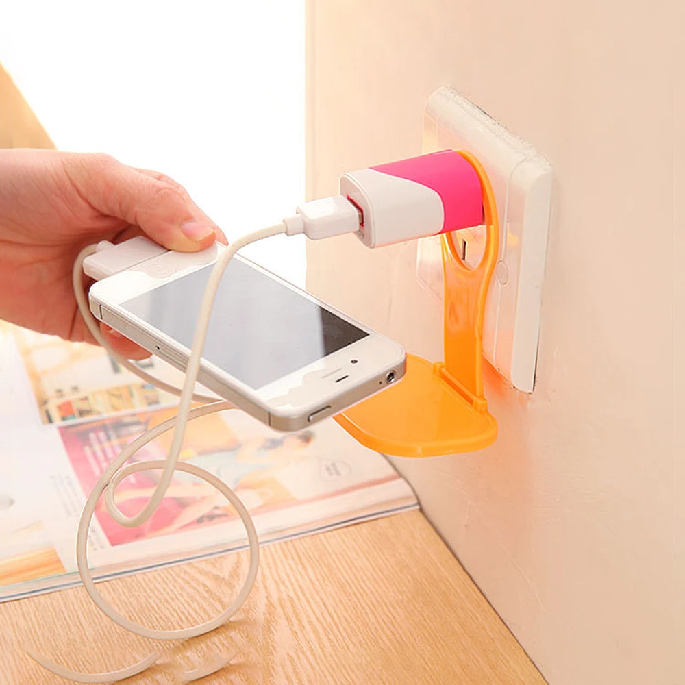 Universal Charger Cable Storage Mobile Phone Wall Plug Socket for ...