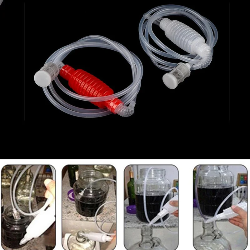 Manual-homebrew-beer-filtering-system-kit-2M-liquid-Siphon-Food-Grade ...