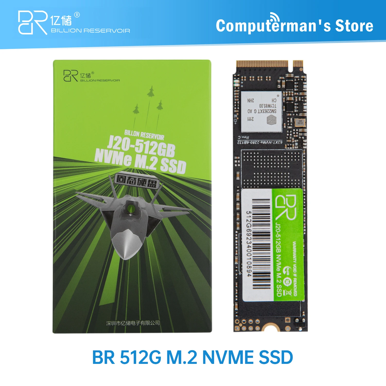BR SSD M.2 NVME SSD 128G 256B M.2 SSD PCIE NVME, disco duro interno de ...