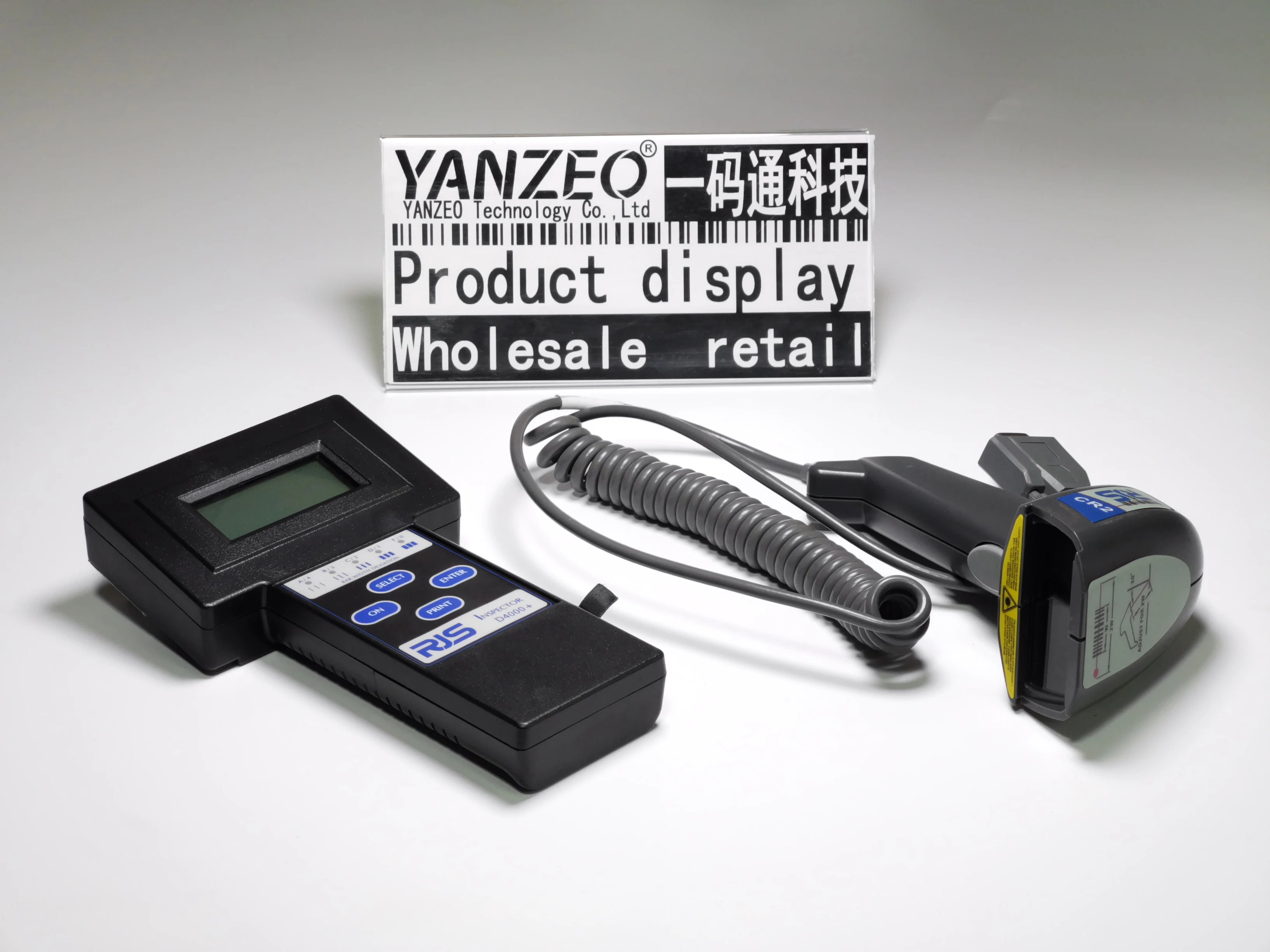 Barcode Scanner for RJS Inspector D4000 Laser CR2 Linear Bar Code ...