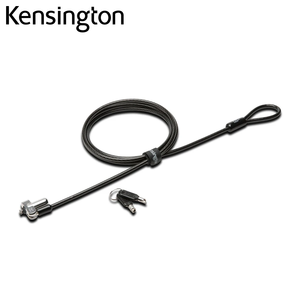 Kensington Original N17 Keyed Laptop Lock For Dell Devices 1.8m Carbon ...