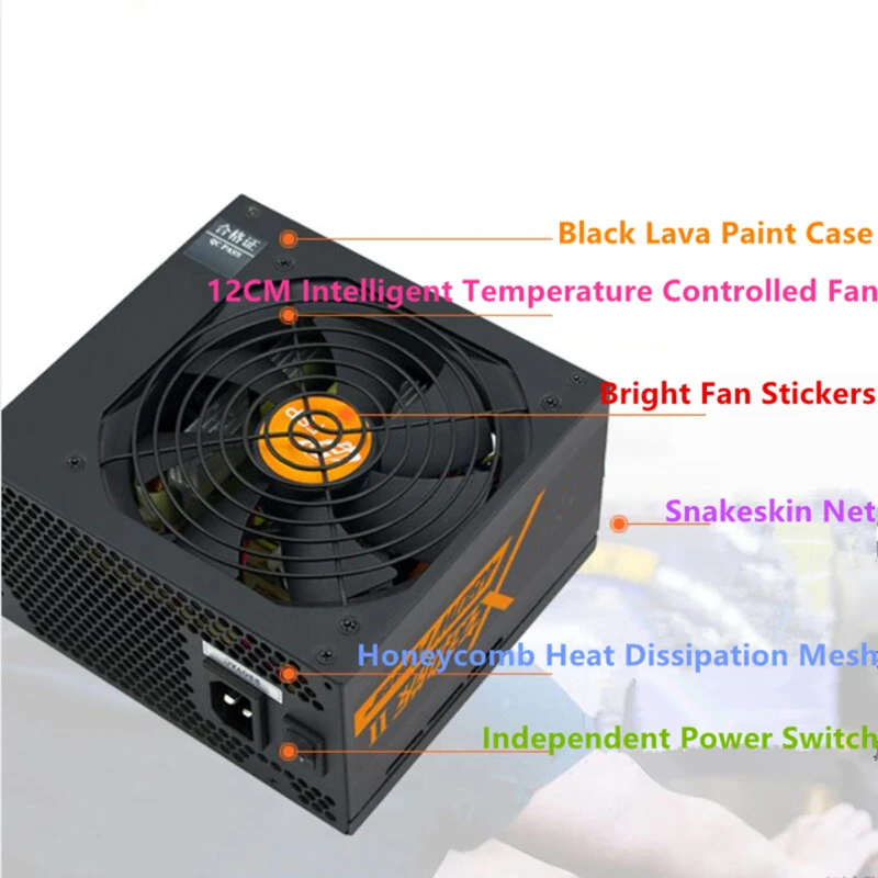 Original PSU For FSP Dazzle Edition II ATX EPS 12V RTX2060 Silent Game ...