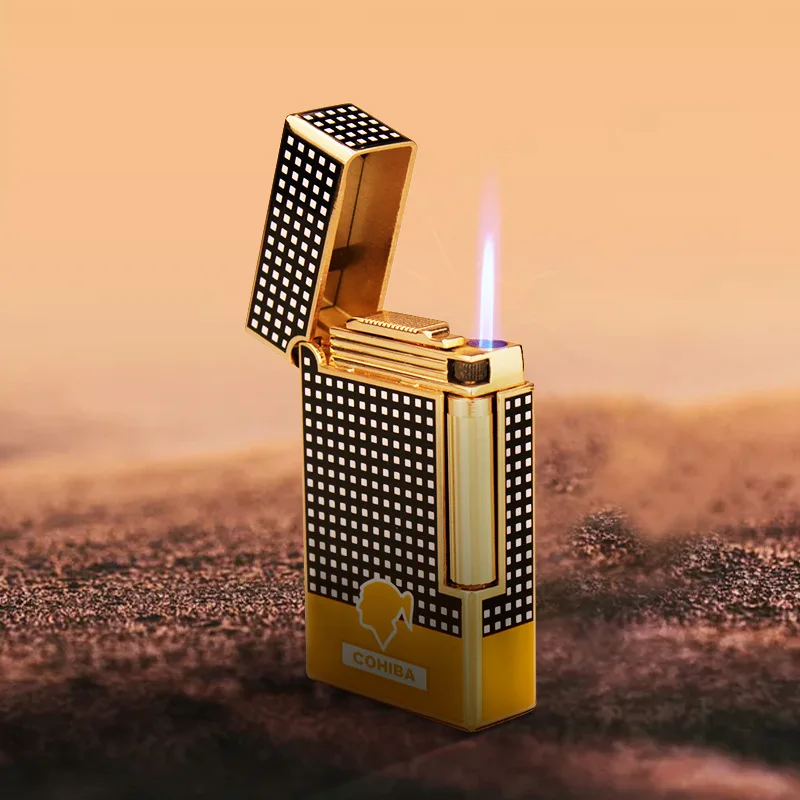 Cohiba Luxury Cigar Lighter Griding Wheel Cigarette Lighter Windproof ...