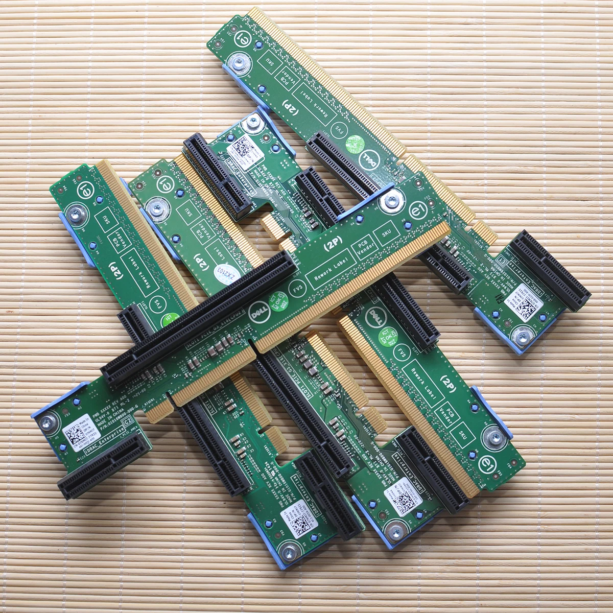 Genuine 07KMJ7 2P Riser Card Slot 1 PCI-E X16 2.0 x16 7KMJ7 dual cpu ...