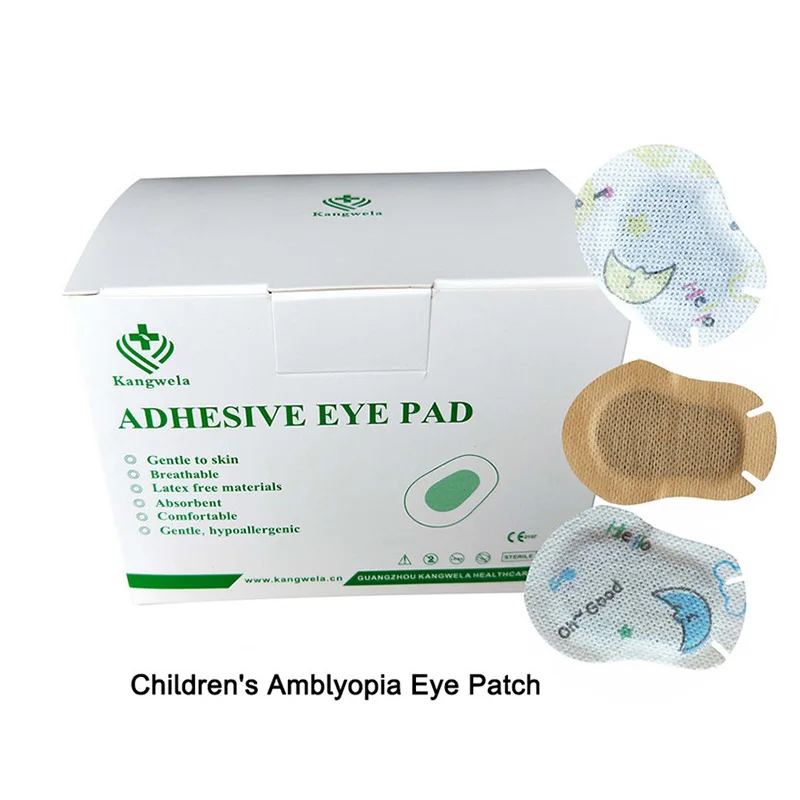 50Pcs-Box-Cartoon-Breathable-Eye-Patch-Band-Aid-Medical-Sterile-Eye-Pad ...