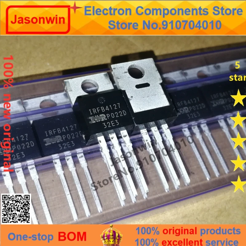 100-nuevo-50-unids-lote-original-mosfet-irfb4127pbf-200v76a-irfb4127-to ...