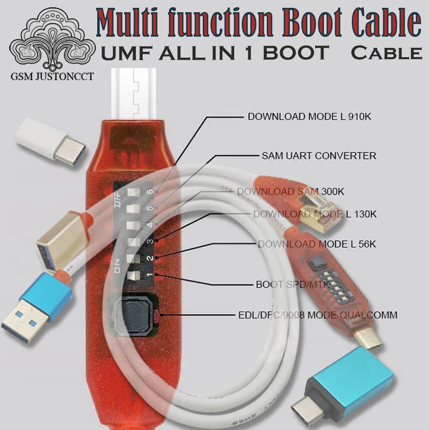 All Boot Cable (easy Switching) Micro Usb Rj45 All In One Multifunction ...