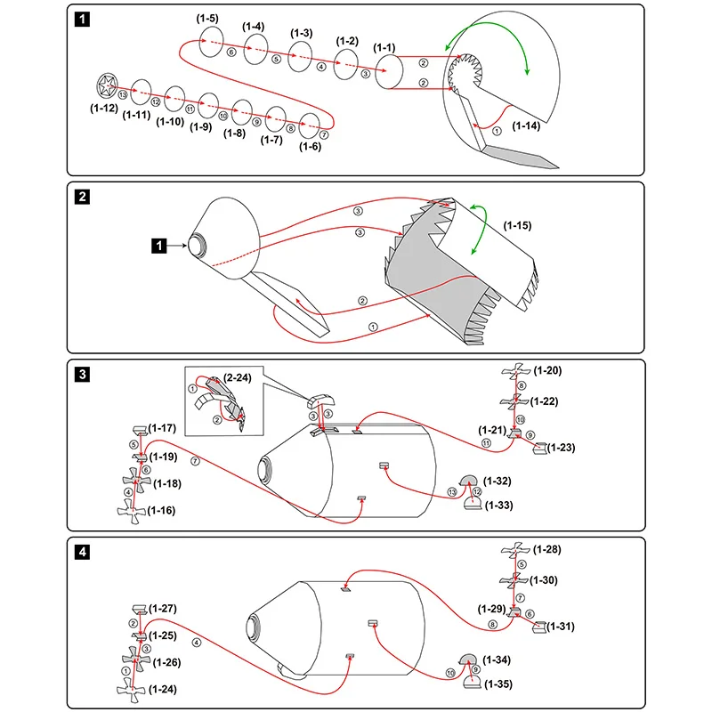 Apollo 11 Papercraft