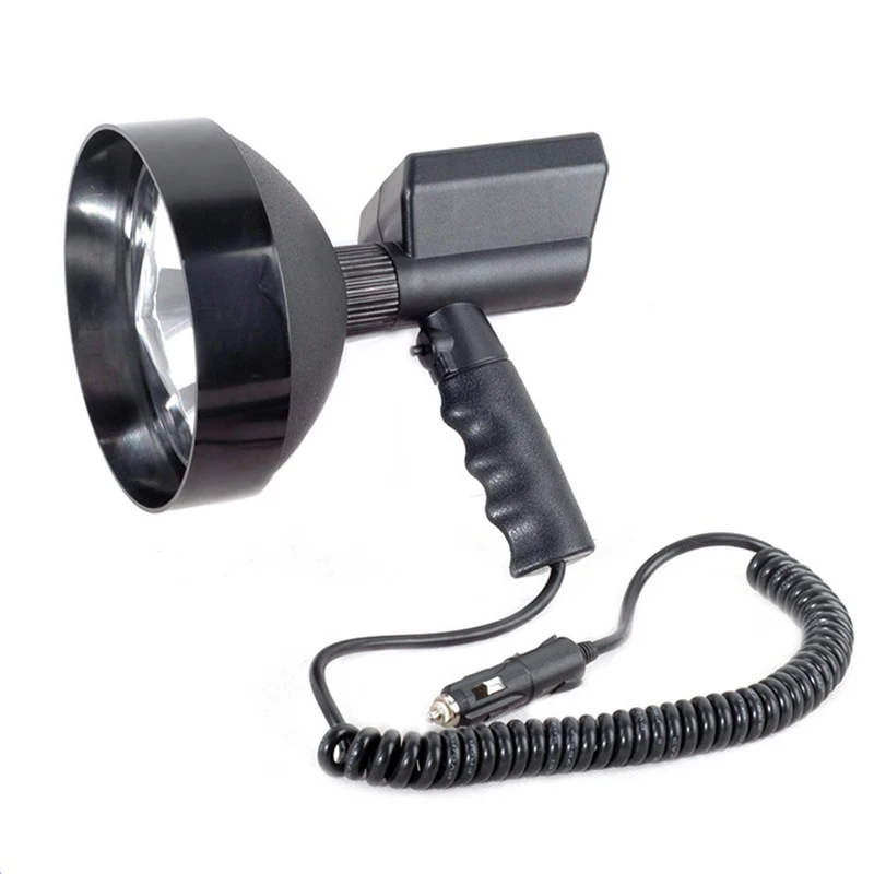 100W 5 Inch Portable searchlight outdoor Handheld hunting Light xenon ...