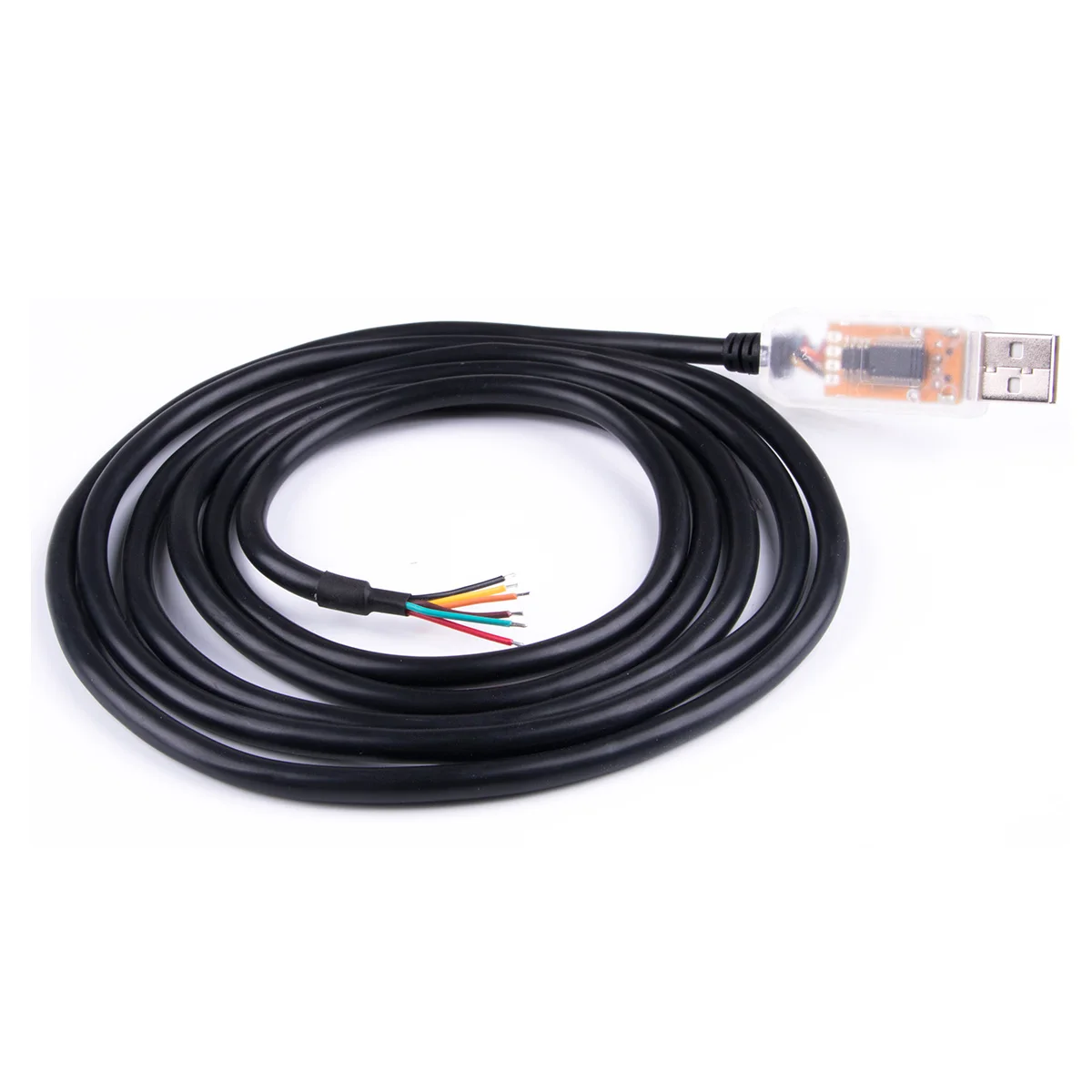 FTDI USB RS485 Serial 6Pin Wire End Converter Programming Module Cable ...