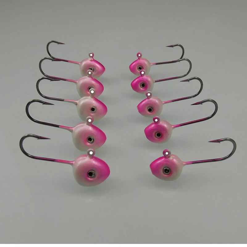 Jig Head Hook 10pcs/pack - Fiishing,com