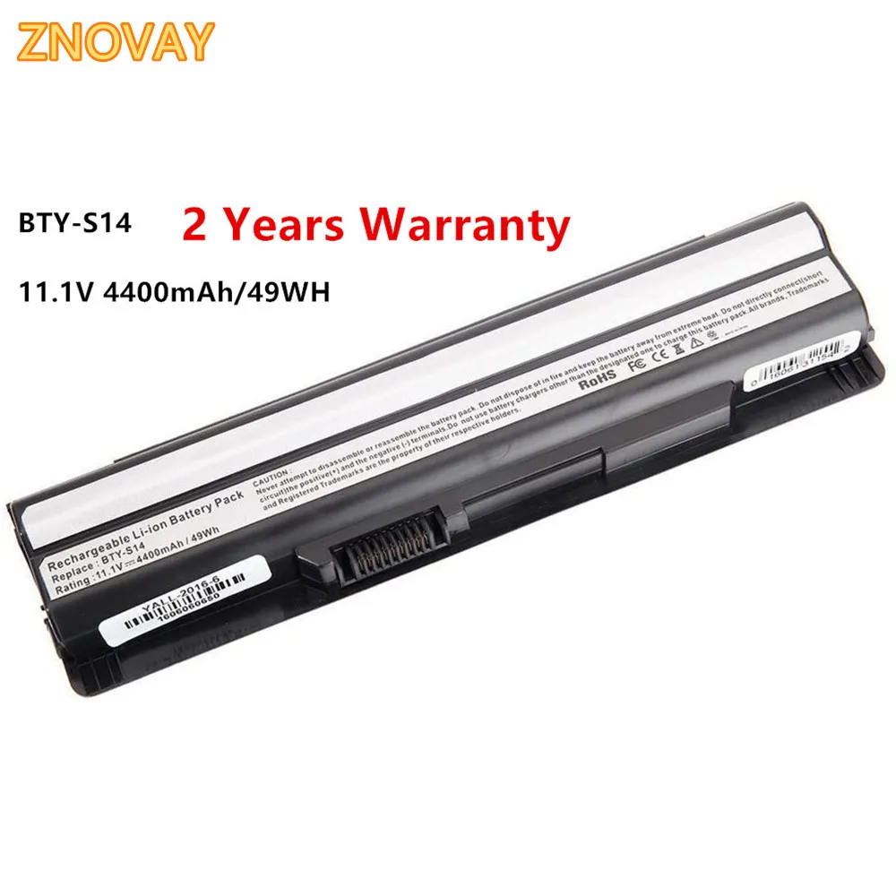 Batería de BTY S14 para ordenador portátil, 11,1 V, 4400mAh/49Wh, para ...