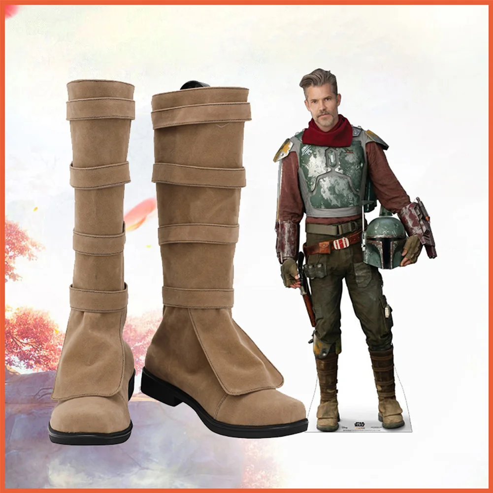 Star Wars Series Cobb Vanth Cosplay Shoes - AllCosplay.com