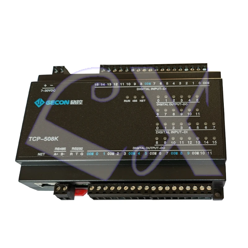 12DO schließer relais ausgang 16DI schalter eingang RJ45 Ethernet RS485 RS232 Modbus RTU & TCP ...