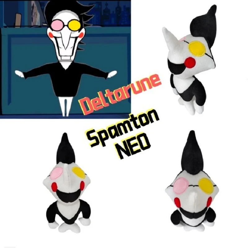25cm Deltarune Spamton Neo Plush Toys Cartoon Soft Stuffed Game ...
