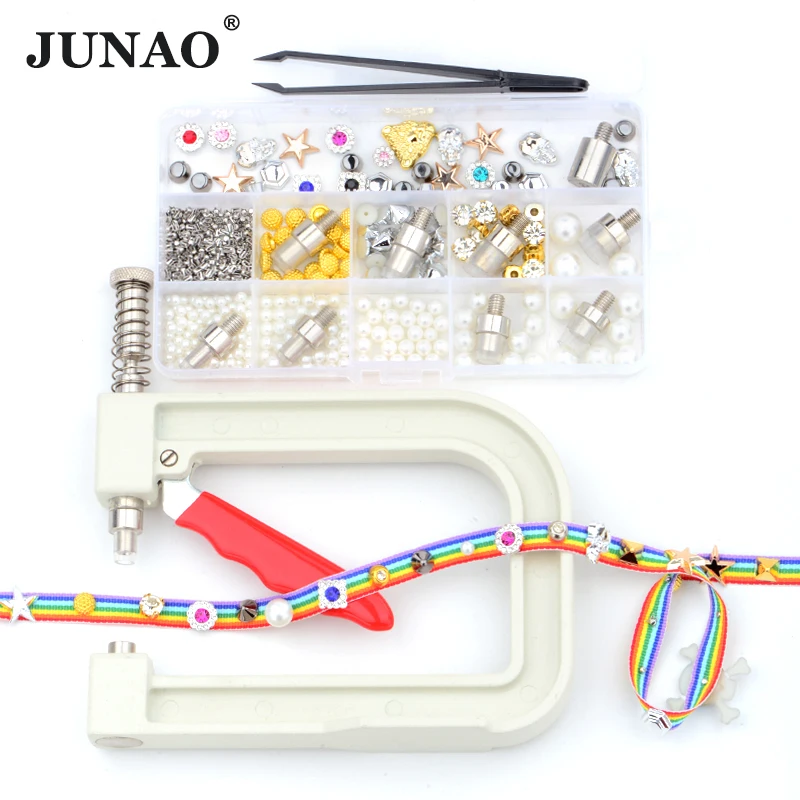 JUNAO-10-Mold-Pearl-Setting-Machine-Hand-Press-Riveter-Pearl-Tools ...