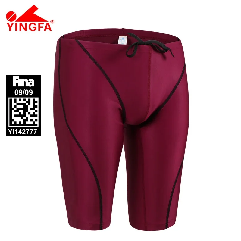 Yingfa-Fato-de-banho-masculino-Fina-mai-Jammers-de-nata-o-competitivos ...