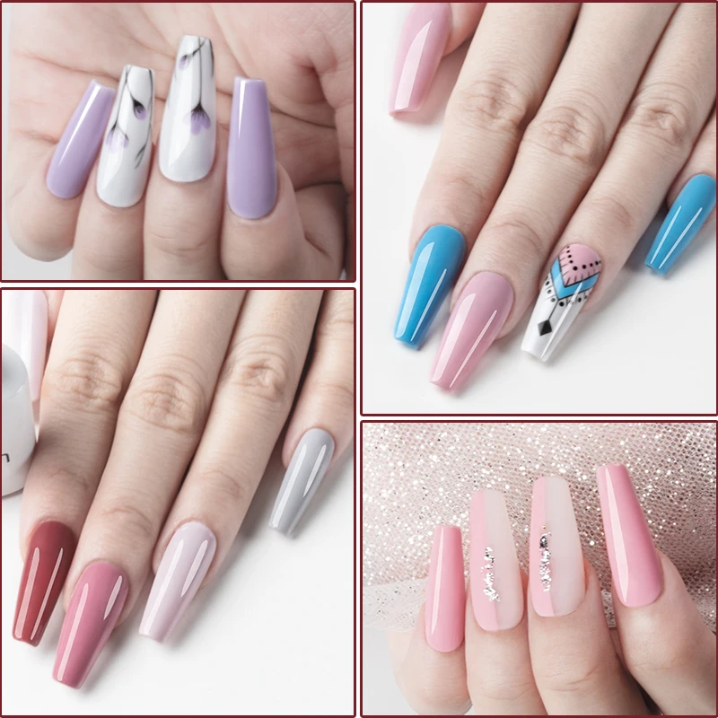 Pastel Colors Nail Polish