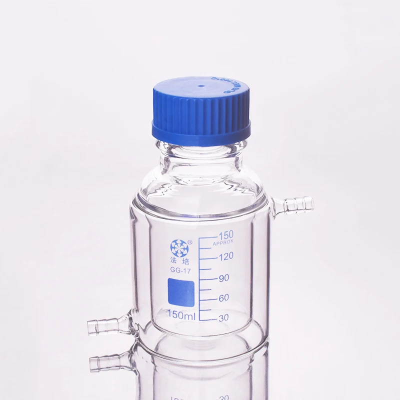 FAPE-Double-deck-cylindrical-single-necked-flat-bottom-flask-150mL ...