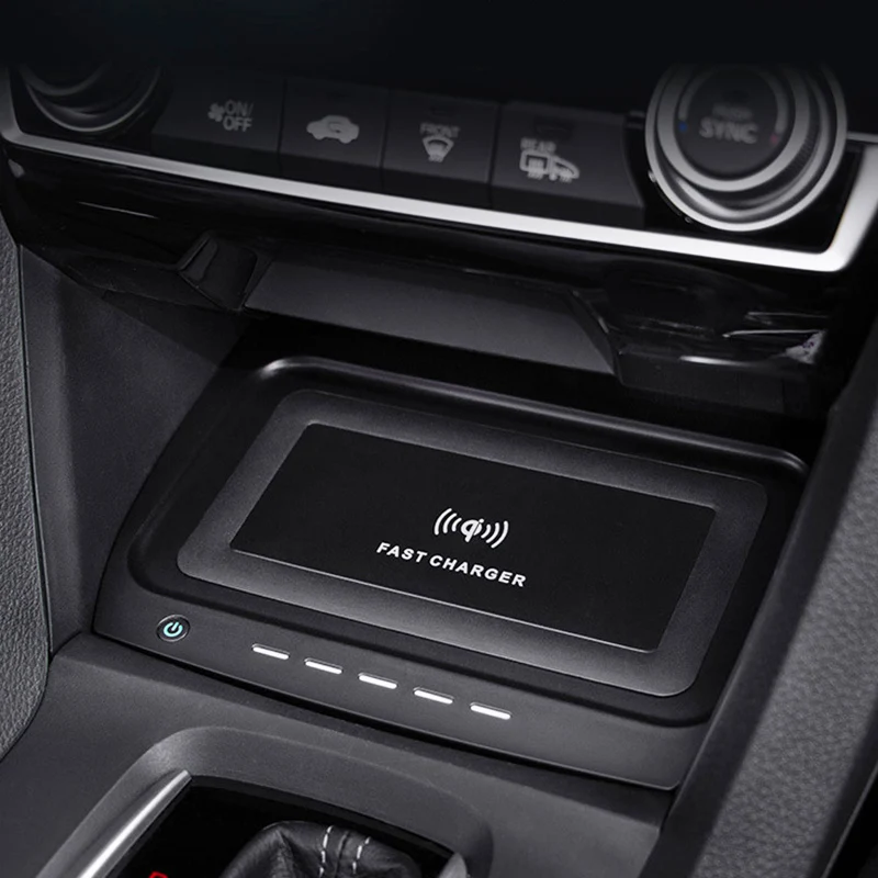 Car Mobile Phone Wireless Charging Board Is Suitable For Honda Tenth ...