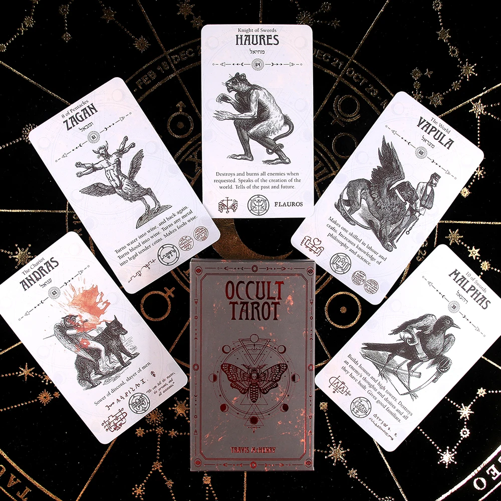 Occult-Tarot-78-Divination-Cards-Set-Deck-Oracle-Card-Family-Party ...